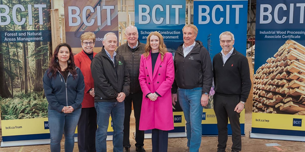 Forestry sector contributes $2.5M towards the new BCIT Trades and ...